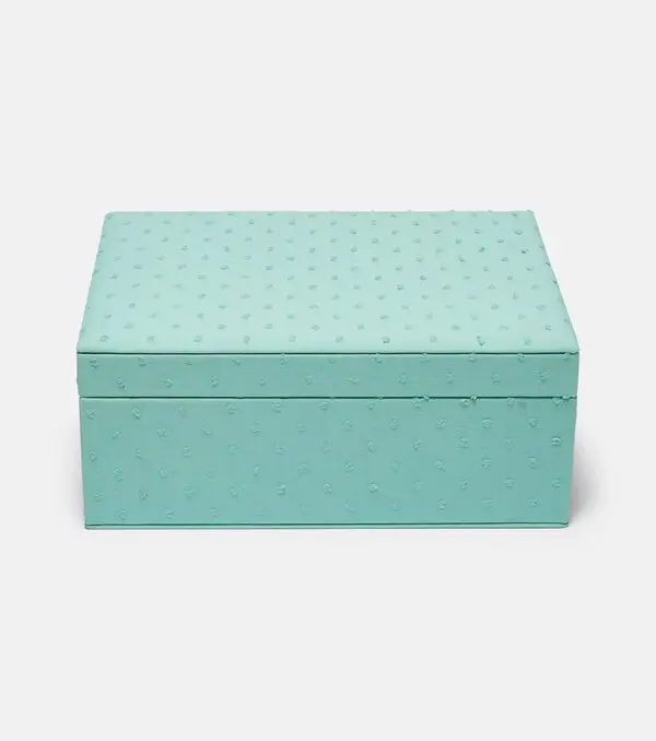 Sophie Bille Brahe Cotton Jewelry Box - Blue
