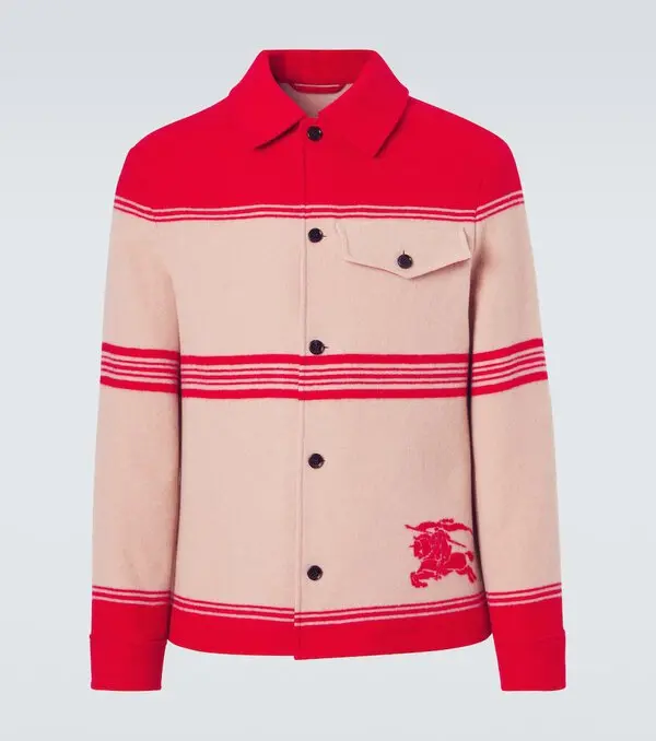 Burberry Wool-blend Jacket - Beige