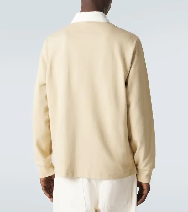 Burberry Ekd Cotton Polo Sweater