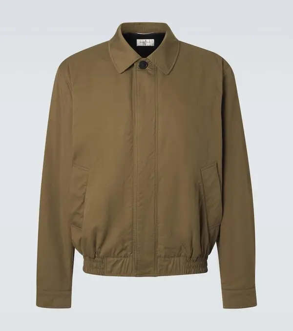 Saint Laurent Cotton Blouson Jacket
