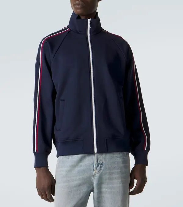 Saint Laurent Cotton-blend Track Jacket