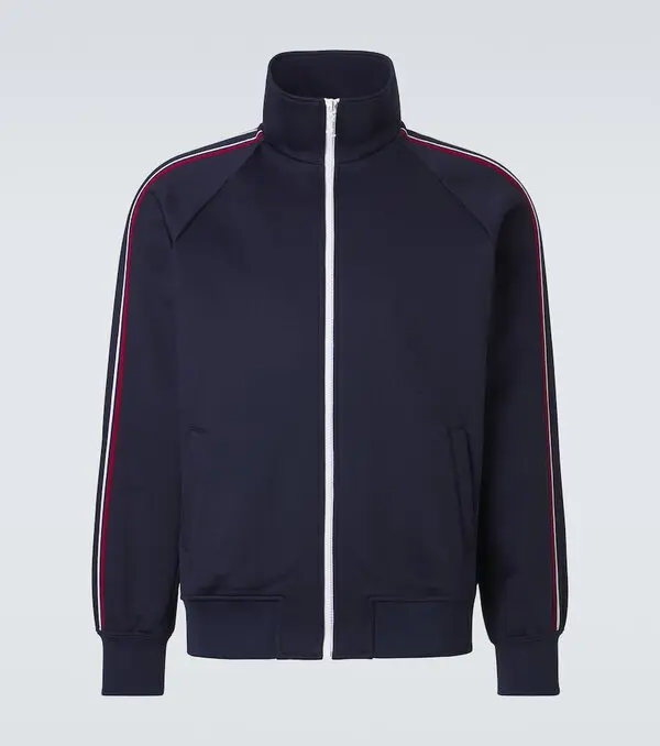 Saint Laurent Cotton-blend Track Jacket
