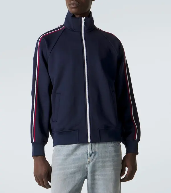 Saint Laurent Cotton-blend Track Jacket