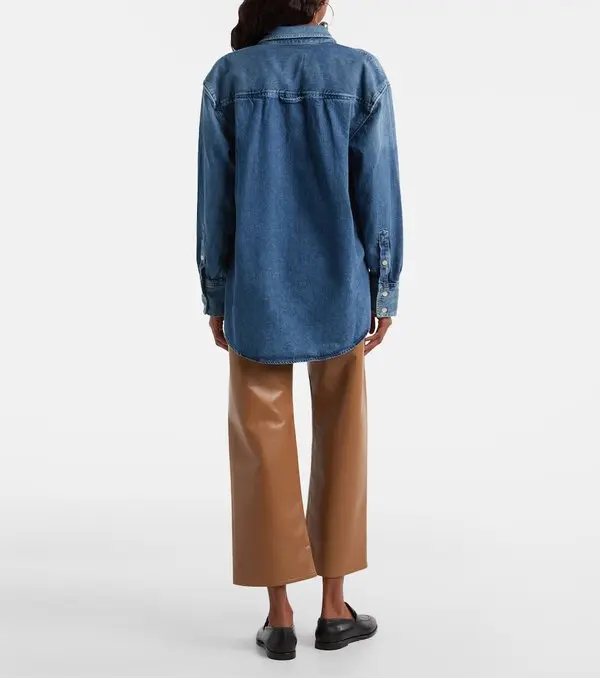 Citizens Of Humanity Faye Cropped Straight Pants - Brown