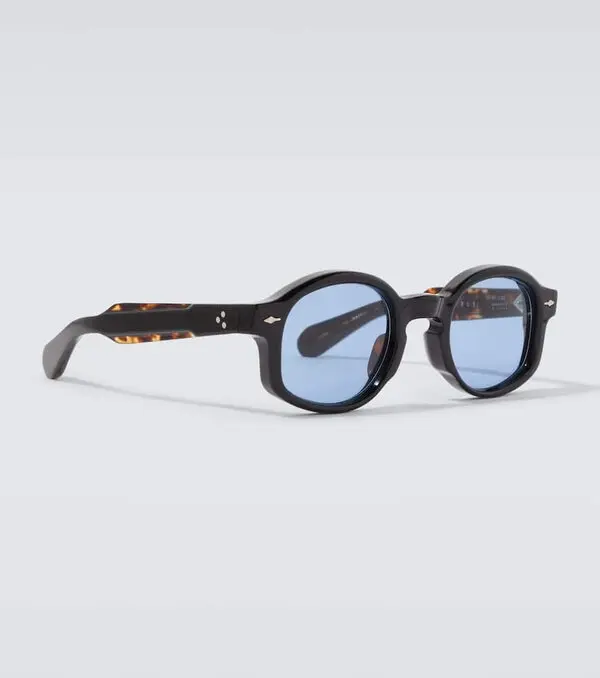 JACQUES MARIE MAGE Petrus Round Sunglasses