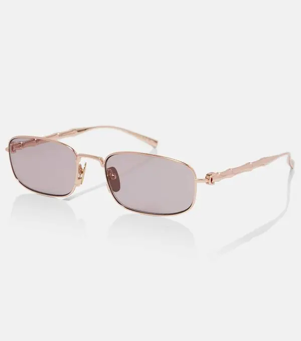 Gucci Bamboo Rectangular Sunglasses