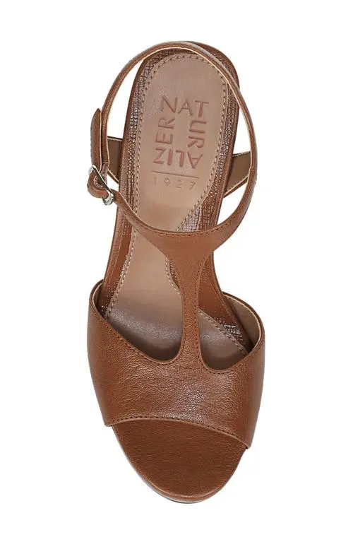 Naturalizer Miller Platform Sandal - Walnut Wake