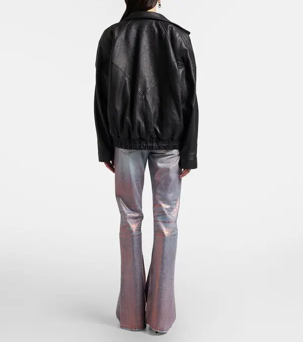 Acne Studios Coated Bootcut Jeans
