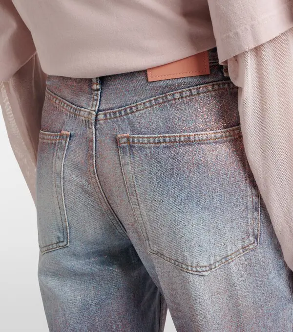 Acne Studios Coated Bootcut Jeans