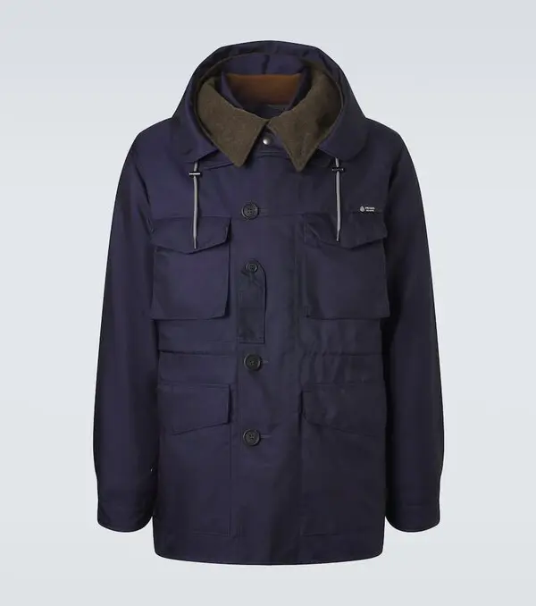 Prada Hooded Jacket - Blue