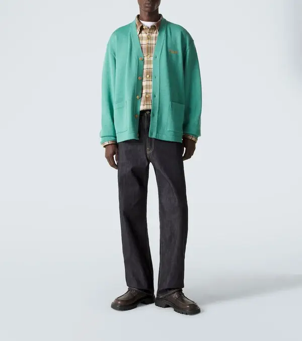 Visvim Selmer Wool Cardigan - Green