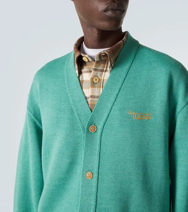 Visvim Selmer Wool Cardigan - Green