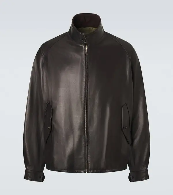 A.PRESSE Leather Jacket