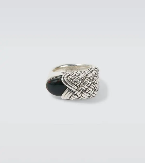 Bottega Veneta Sterling Ring - Silver