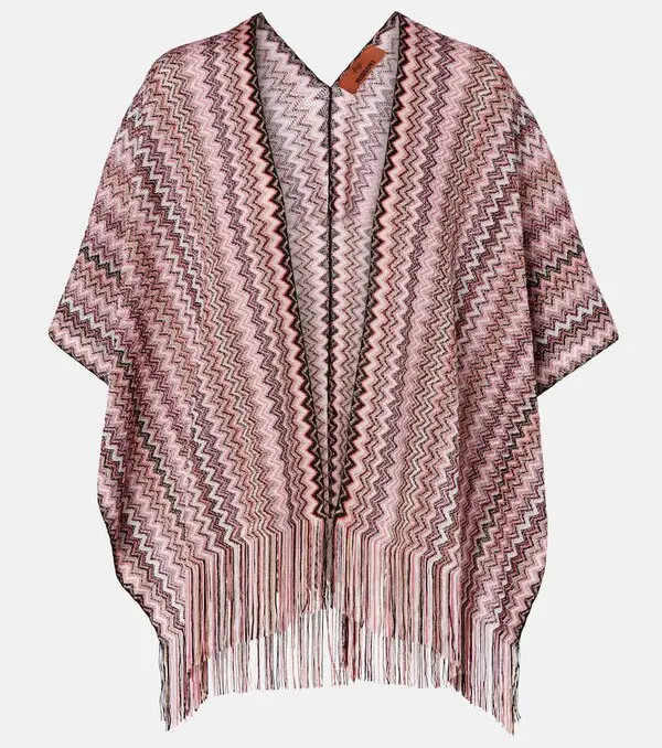 Missoni Zigzag Fringed Scarf - Multicoloured