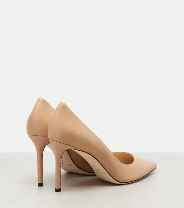 JIMMY CHOO Romy Leather Pumps