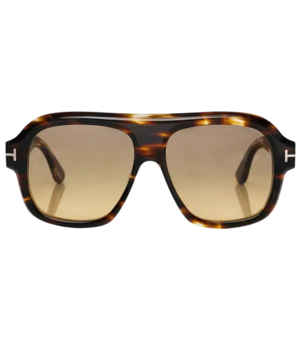 TOM FORD Rhonda Aviator Sunglasses - Brown