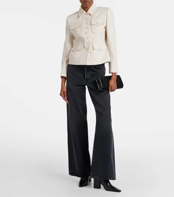NILI LOTAN Jamison Virgin Wool Jacket