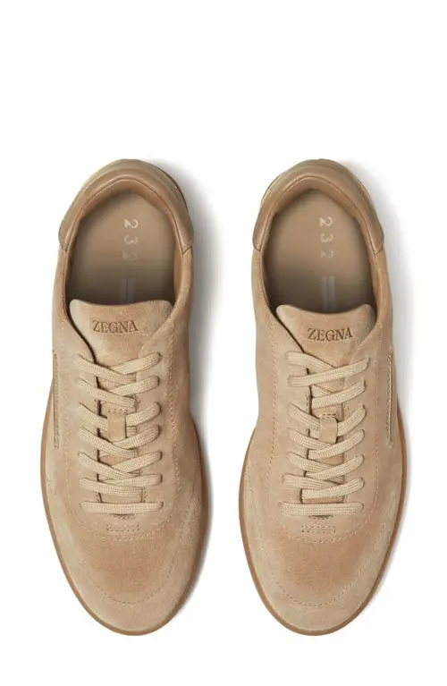 Zegna 232 Low Top Sneaker - Beige