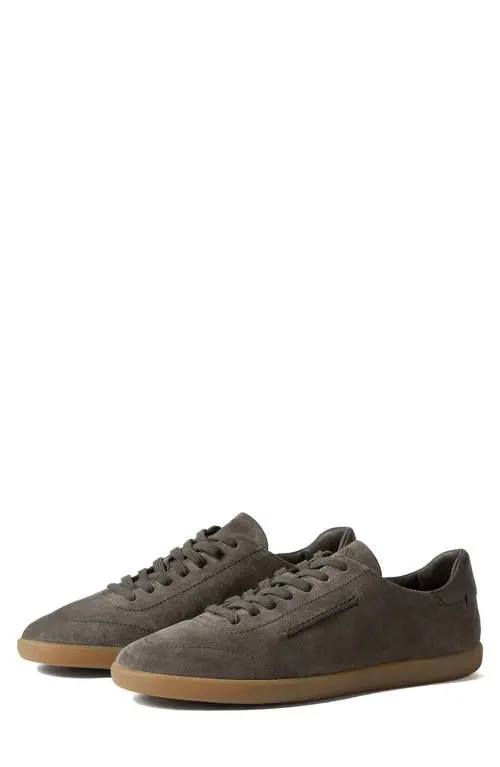 Zegna 232 Suede Sneaker - Dark Taupe
