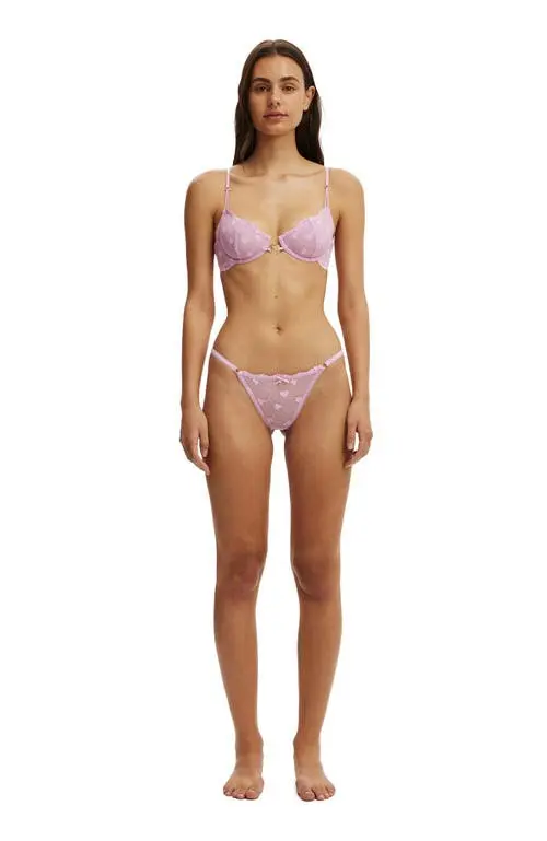 Cotton:on The Keepsake Underwire Bra - Lilac Sunset