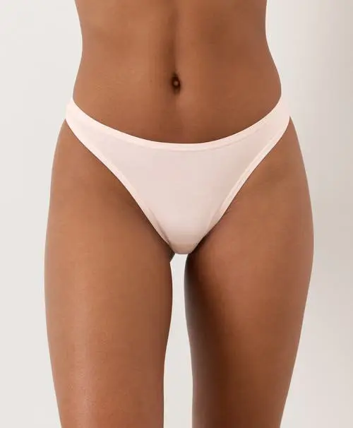 PACT Everyday Classic Fit Thong 5-pack Made With Organic Cotton - Stillwater