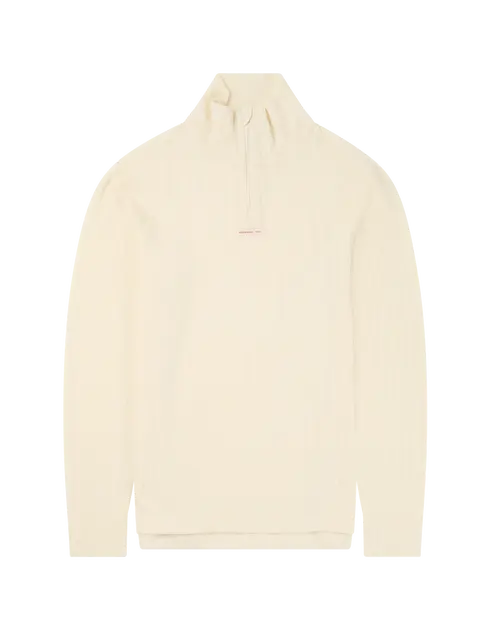 AMUNDSEN Hero's Hide Half Zip - Natural