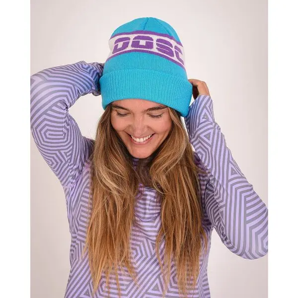 OOSC Après Beanie - Blue/ Purple/ White