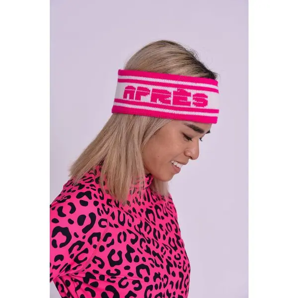 OOSC Après Headband - Pink & White