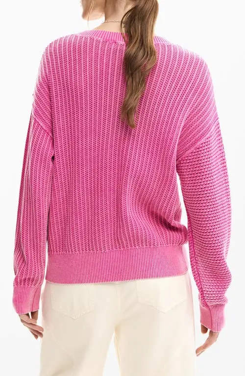 Desigual Fine Gauge Crewneck Sweater