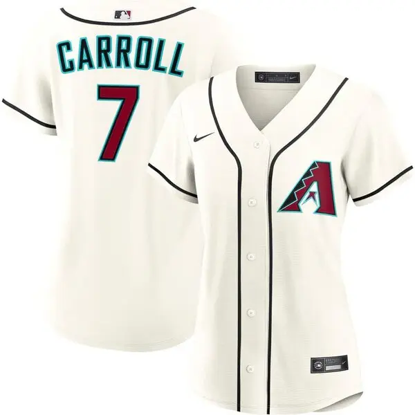 Nike Corbin Carroll Arizona Diamondbacks Home Replica Jersey - Cream