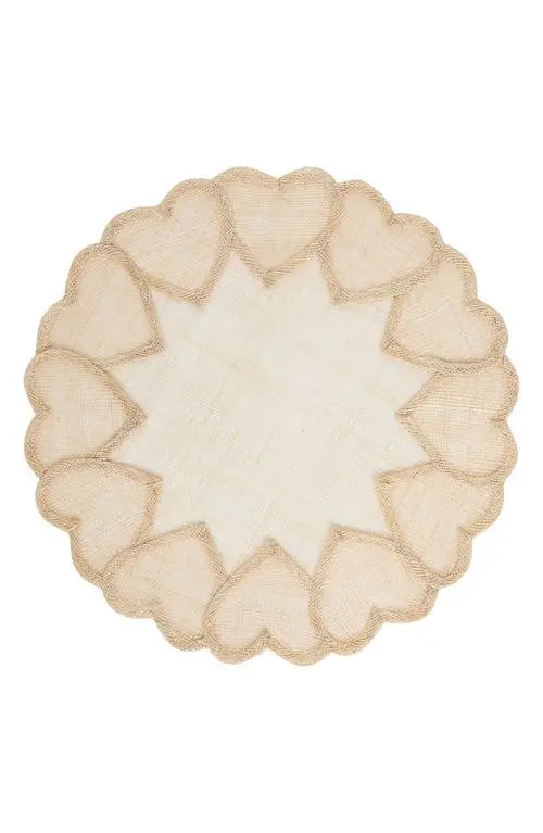 JULISKA Heart Placemat - Natural