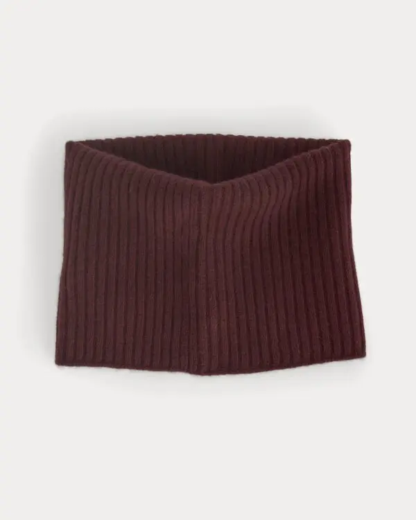 Everlane Cashmere Snood - Burgundy