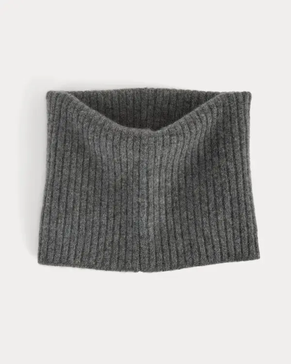 Everlane Cashmere Snood - Heather Mid Grey