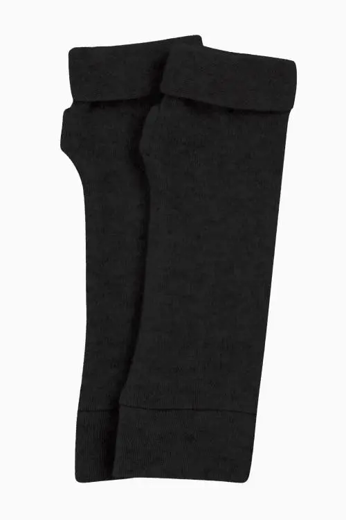 CELTIC & CO. Cashmere Fingerless Gloves - Black