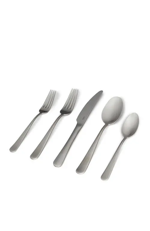 FABLE HOME Flatware Set - Matte Silver