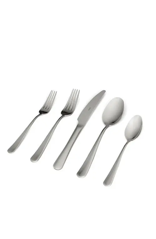 FABLE HOME Flatware Set - Polished Silver