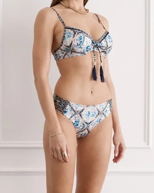 AQUA BLU AUSTRALIA Gathered Bikini Bottom