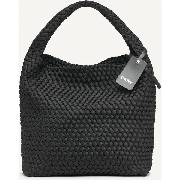 Dkny Giselle Hobo - Black/silver