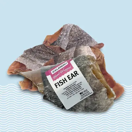ICELANDIC+ Fish Ear Dog Treats 30-pack