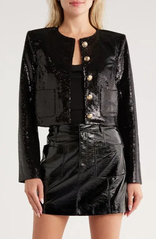 Cinq À Sept Sequin Randi Jacket