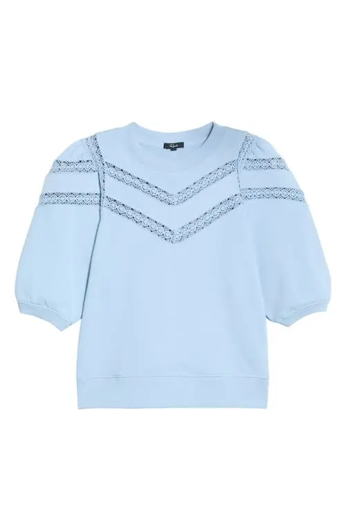 Rails Adrai Lace Trim Sweatshirt