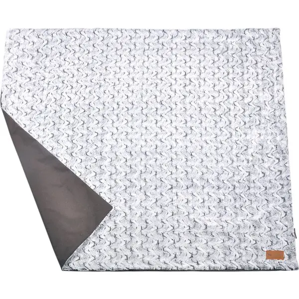 P.L.A.Y. Luxe Snuggle Throw Water Resistant Pet Blanket - Gray