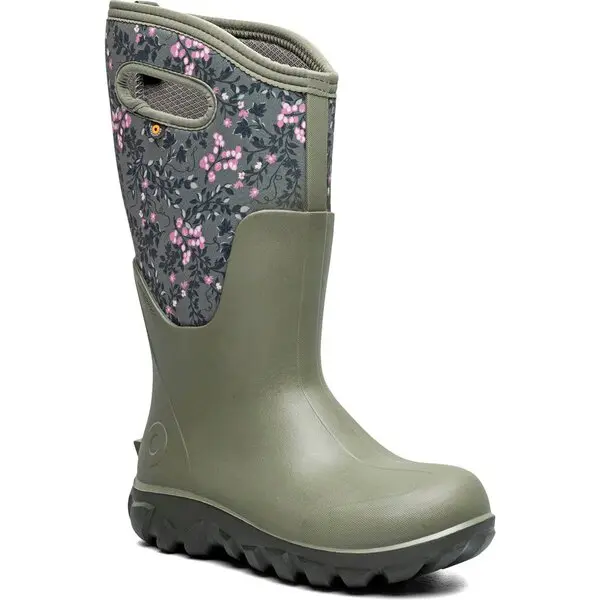Bogs Classic Seamless Tall Rain Boot - Olive Multi