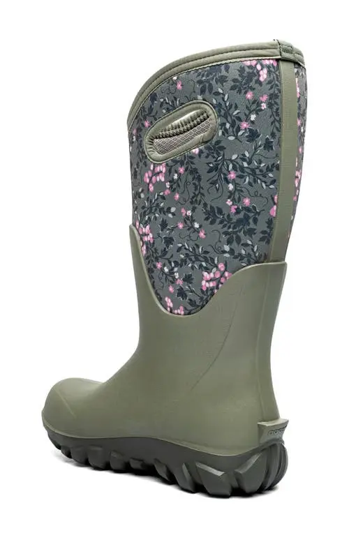 Bogs Classic Seamless Tall Rain Boot - Olive Multi