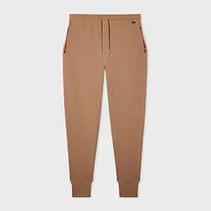 Paul Smith Tan Cotton-blend 'artist Stripe' Lounge Pants - Brown
