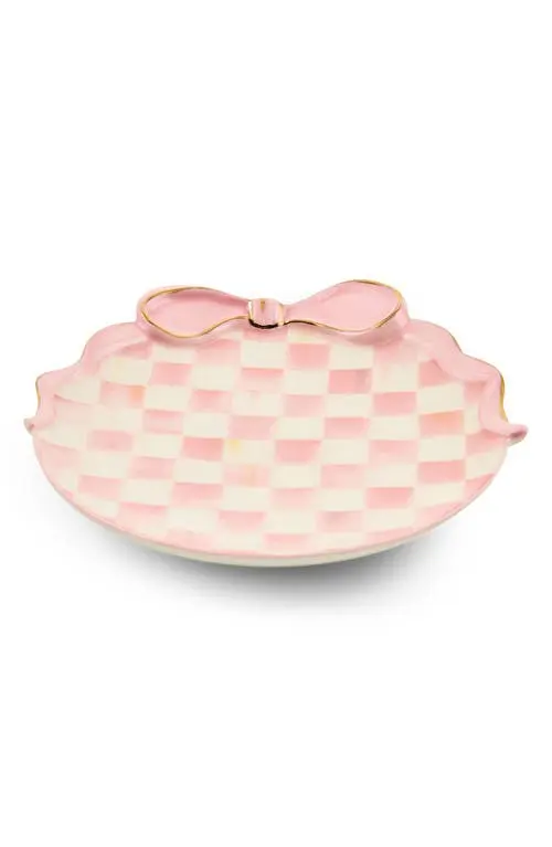 MACKENZIE-CHILDS It's All About The Bow Trinket Tray