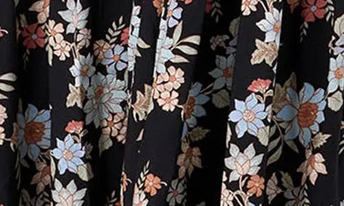 O'Neill Lillie Floral Maxi Dress - Black
