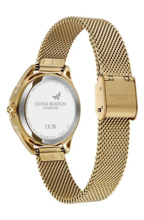 OLIVIA BURTON Azure Mesh Strap Watch