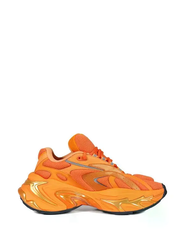 VARIOUS Cutout Lace-up Sneakers